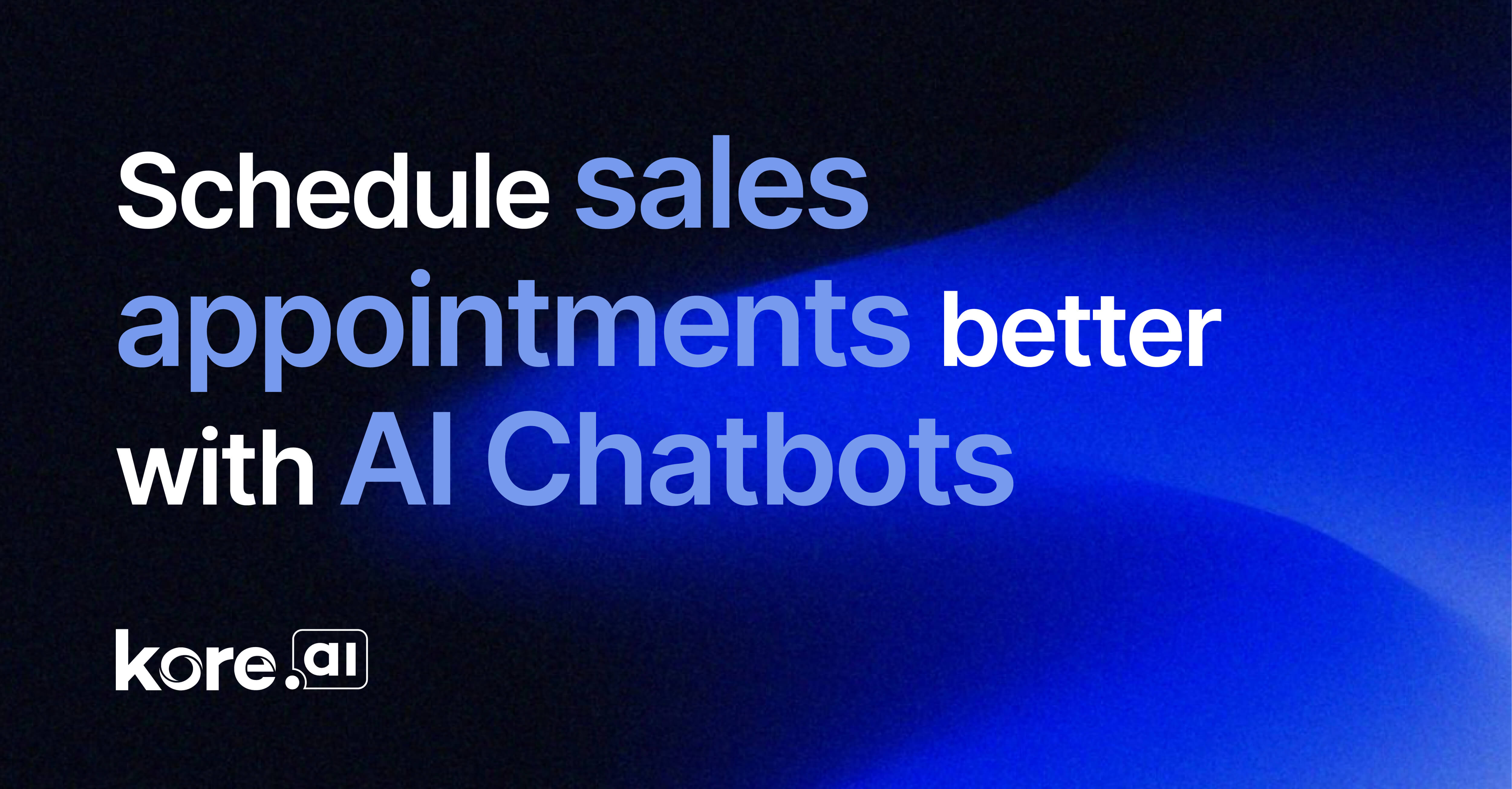 Schedule Gross sales Appointments Higher with AI Chatbots - codesanitize